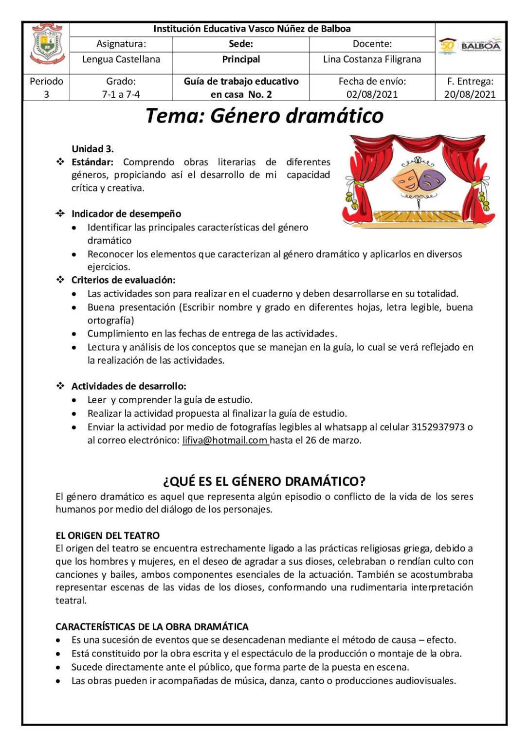 Comprendiendo la diferencia entre el género dramático y la obra teatral ...